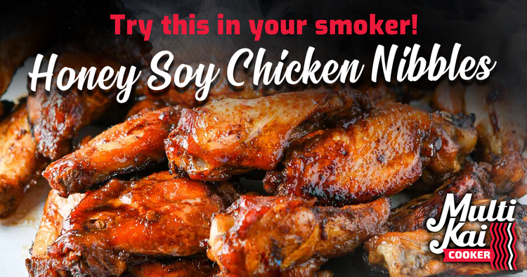 Smoked Honey Soy Chicken Nibbles – MultiKai Cookers