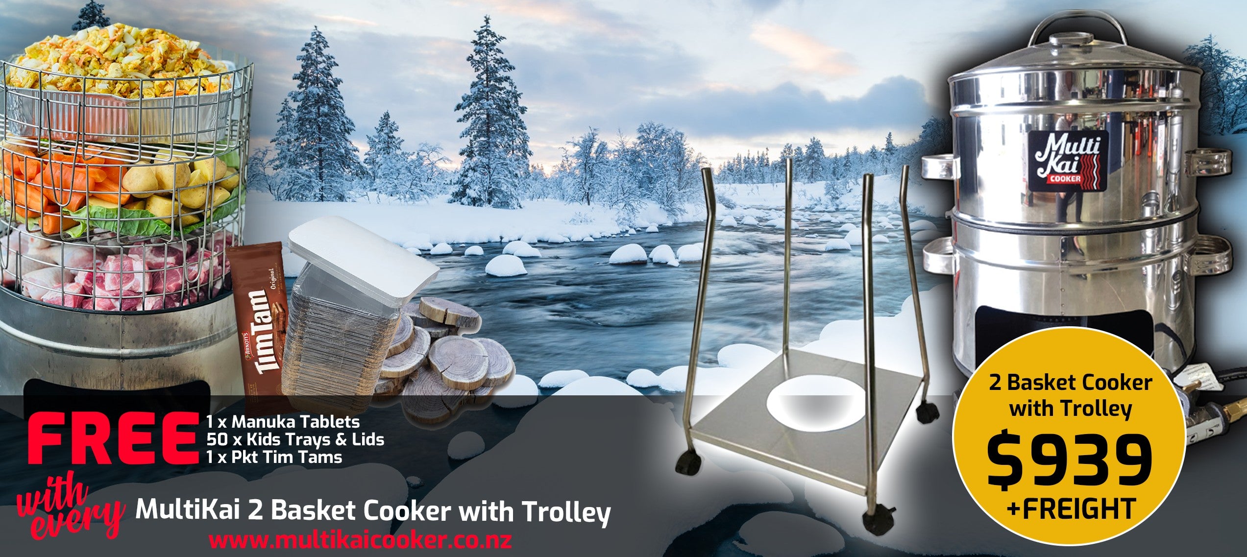 MultiKai multi function hangi cookers New Zealand & Australia ...