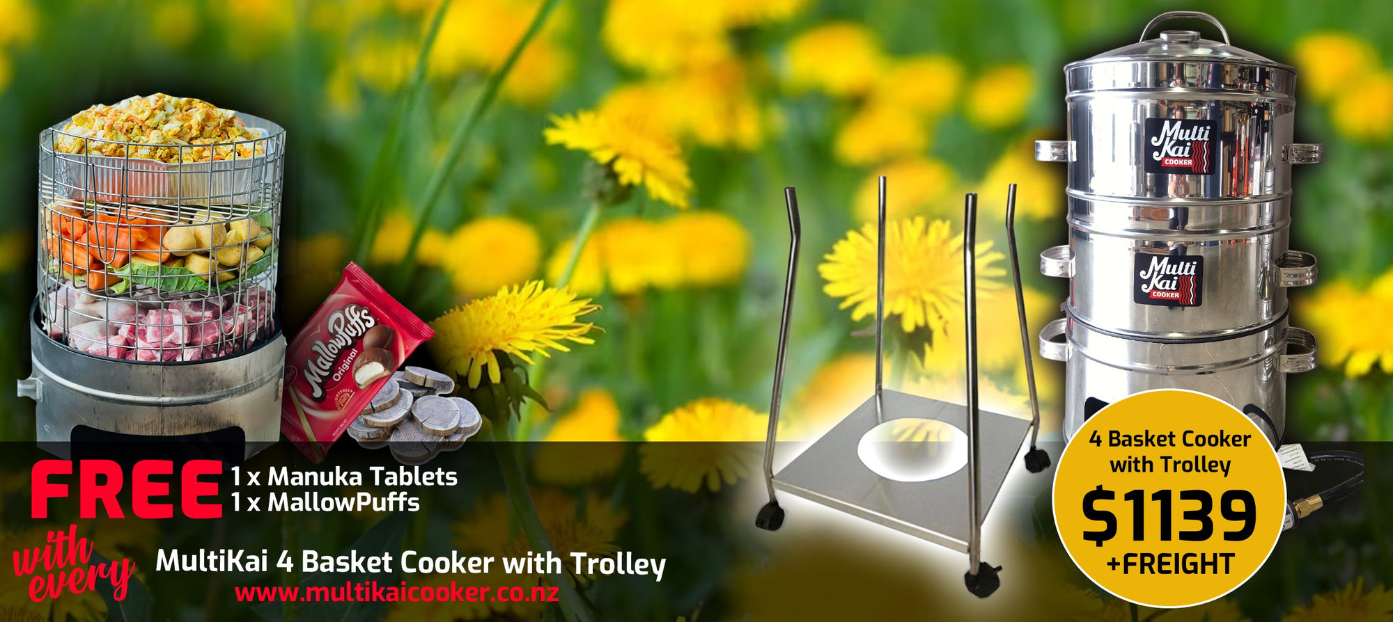 MultiKai multi function hangi cookers New Zealand & Australia ...