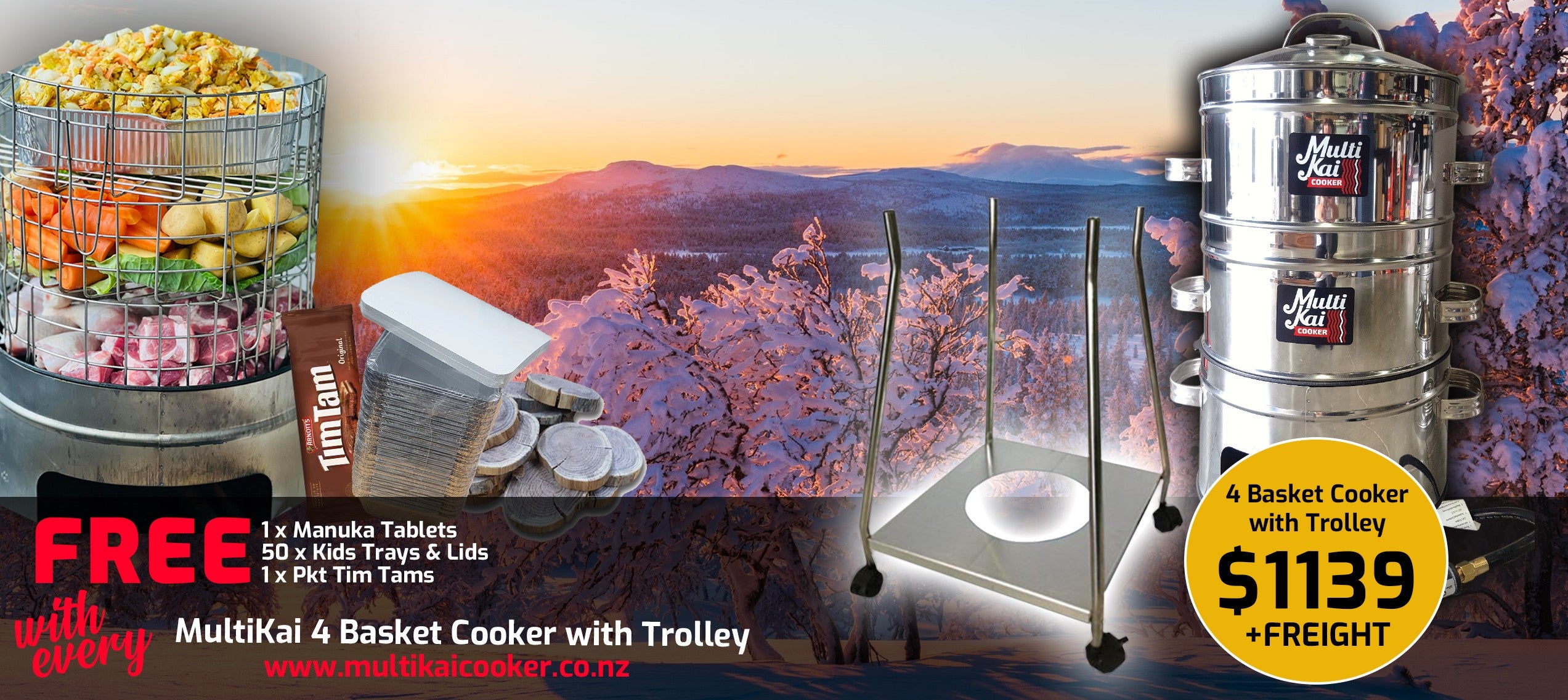 MultiKai multi function hangi cookers New Zealand & Australia ...