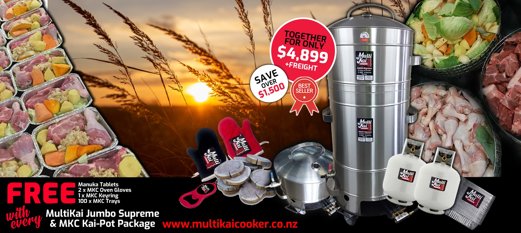 MultiKai multi function hangi cookers New Zealand & Australia ...