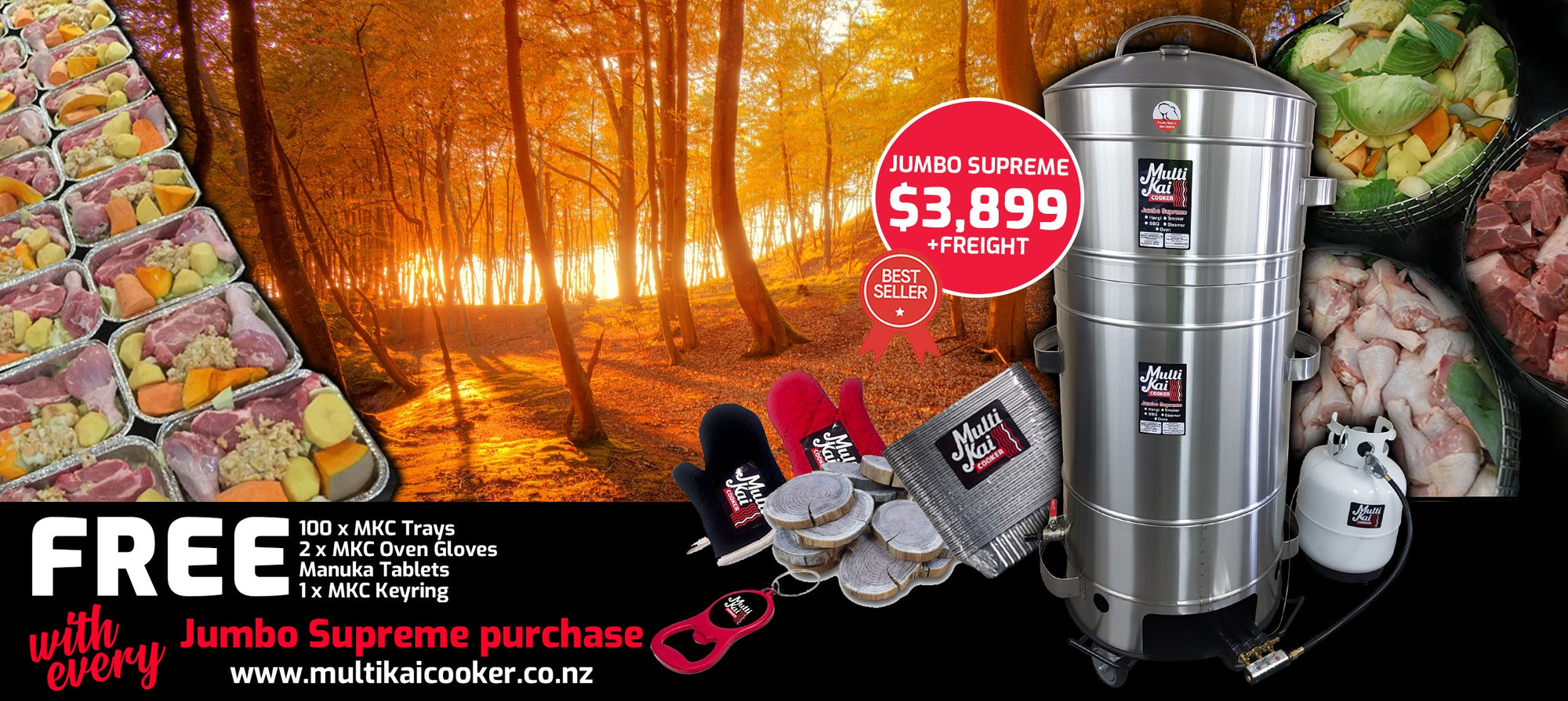 MultiKai multi function hangi cookers New Zealand & Australia ...